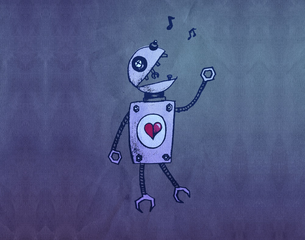 Singing Robot Character – Cute Strange Creatures