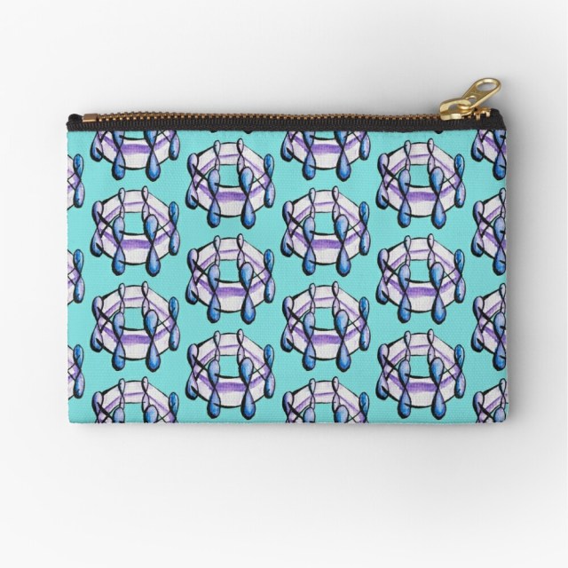 Organic chemistry design with benzene molecule pattern – Cute Strange ...